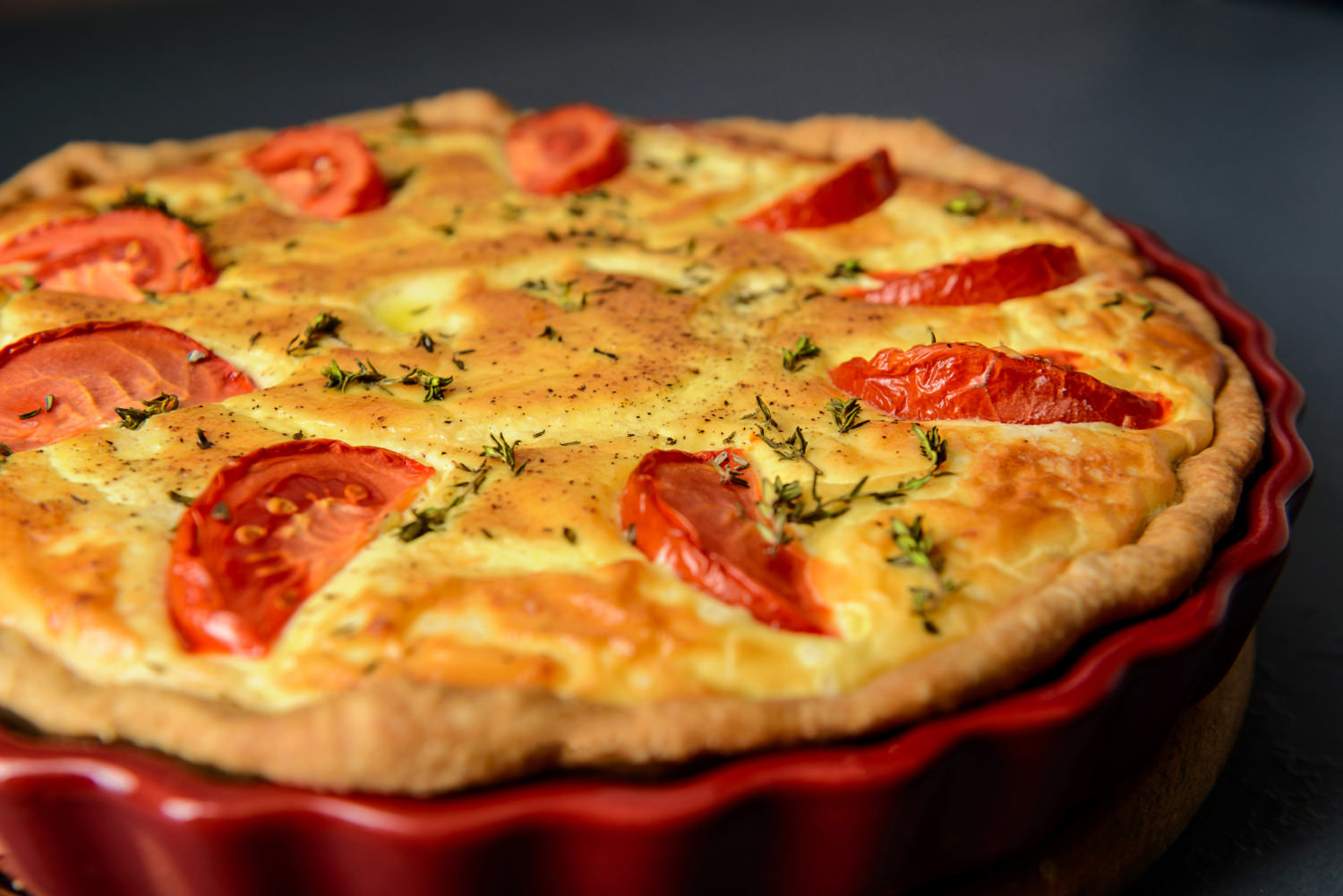 Quiche aux tomates fraîches : un classique de l’été réinventé - La ...